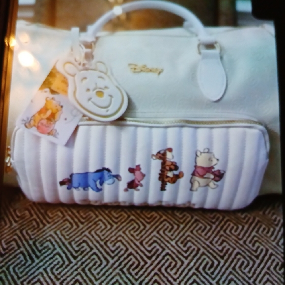 Disney | Bags | Disney Winnie The Pooh White Weekender | Poshmark